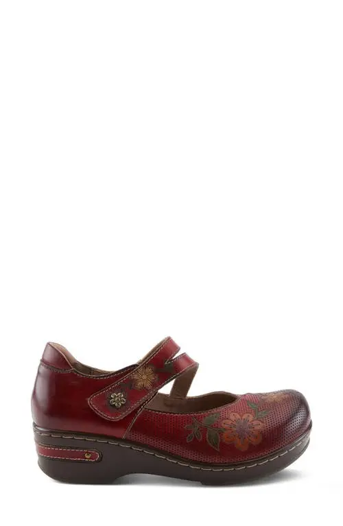 SPRING STEP SHOES Mamataish Mary Janes - Red Multi
