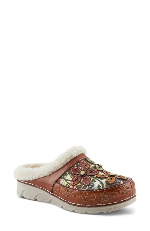 SPRING STEP SHOES Honestela Clogs - Camel Multi