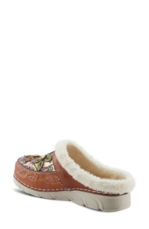SPRING STEP SHOES Honestela Clogs - Camel Multi