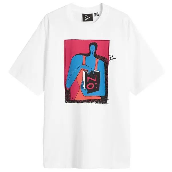 PARRA No Books T-shirt - White