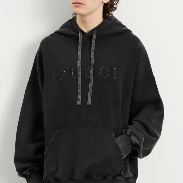 Gucci Faded Logo Hoodie