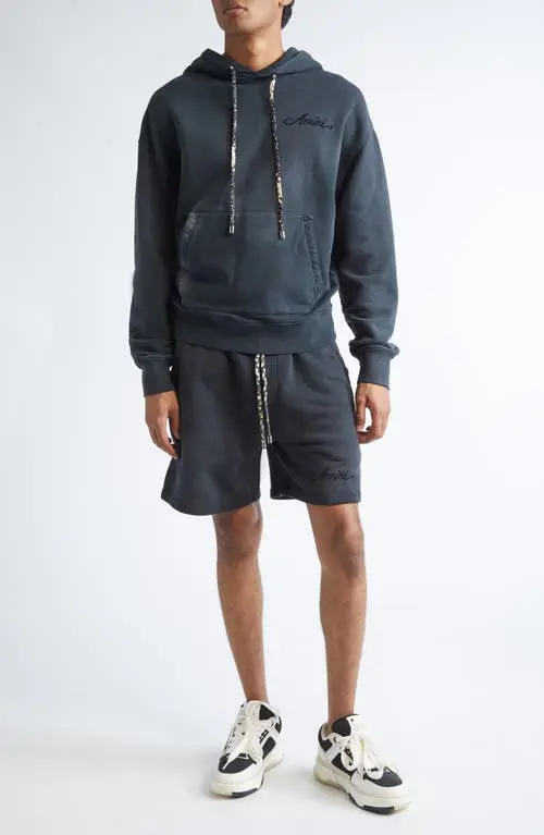 Amiri Oversized Bleach Bandana Hoodie