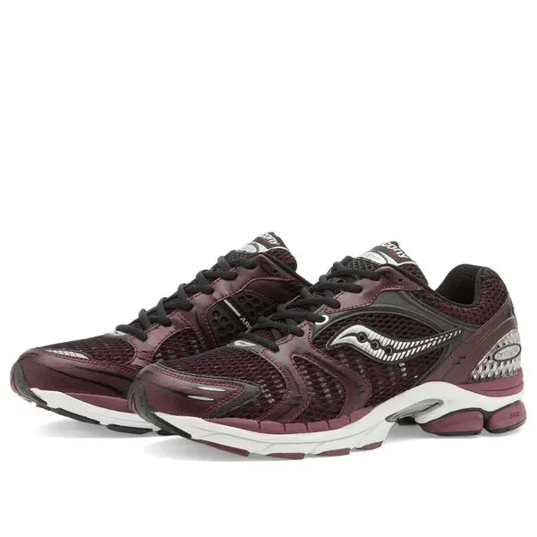 Saucony Progrid Triumph 4 Sneaker - Maroon/black