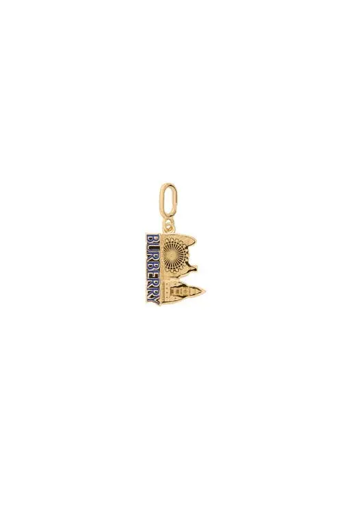 Burberry London Skyline Charm - Gold/blue