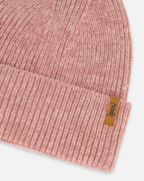 DEUX PAR DEUX Ribbed Knit Beanie