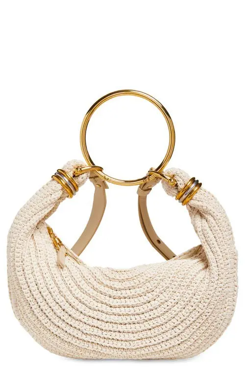 Chloé Small Crochet Hobo Bag - Deep Ivory