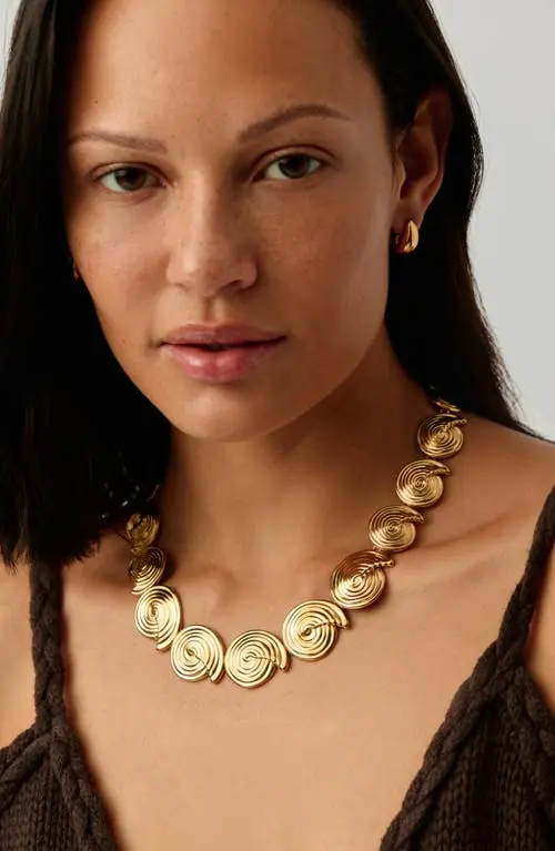 MISSOMA Spiral Statement Necklace