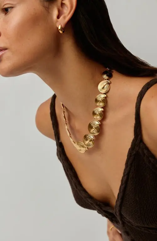MISSOMA Spiral Statement Necklace