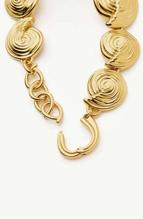 MISSOMA Spiral Statement Bracelet