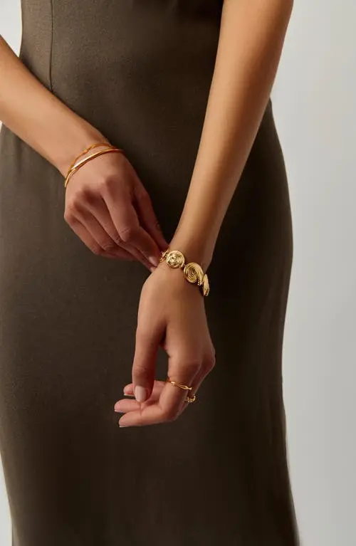 MISSOMA Spiral Statement Bracelet