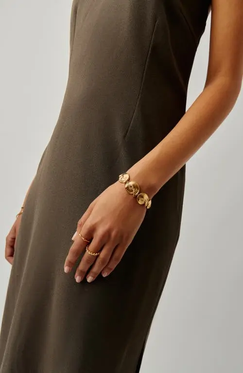 MISSOMA Spiral Statement Bracelet