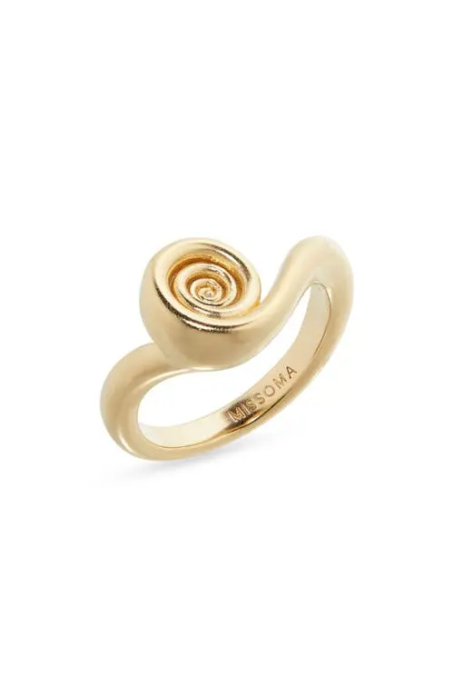 MISSOMA Spiral Statement Ring - Gold