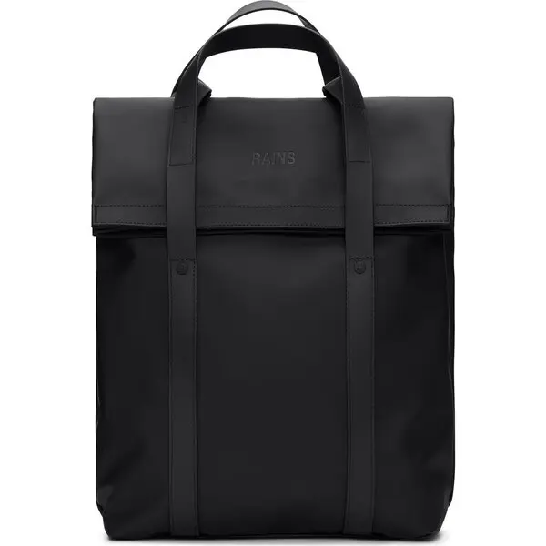 Rains 2 Way Tote Backpack - Black