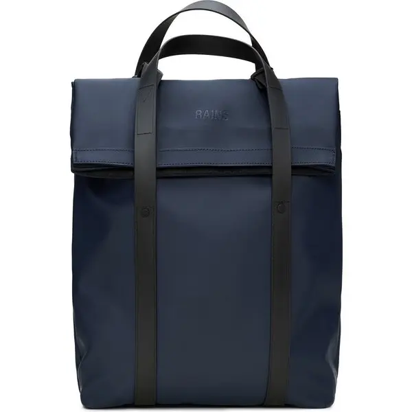 Rains 2 Way Tote Backpack - Navy
