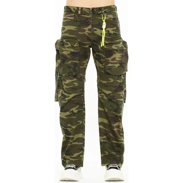 CULT OF INDIVIDUALITY 610 Cargo Straight-leg Jeans - Camo