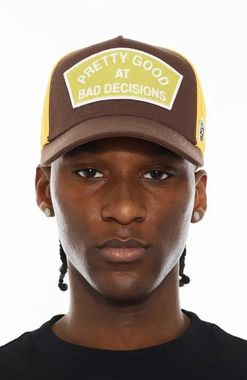 CULT OF INDIVIDUALITY Trucker Hat - Chocolate