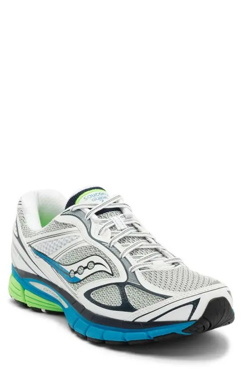 Saucony Progrid Guide Sneaker - White/blue