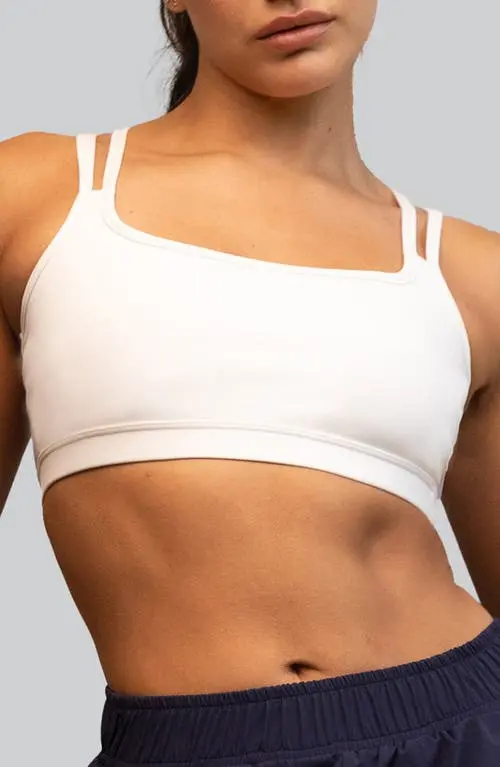 Heroine Sport Duo Racerback Sports Bra - White