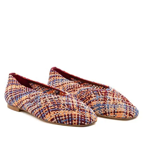 ANDREA GOMEZ Dalia Woven Ballerina Flat