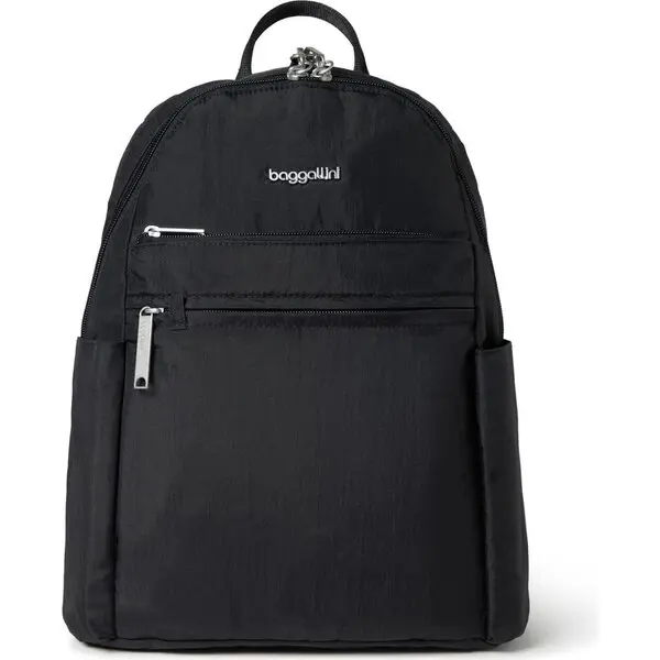 BAGGALLINI Securtex Anti-theft Vacation Backpack - Black