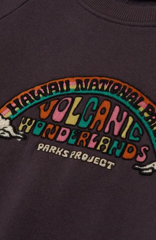 PARKS PROJECT Hawai'i Geological Wonderlands Crewneck Sweatshirt