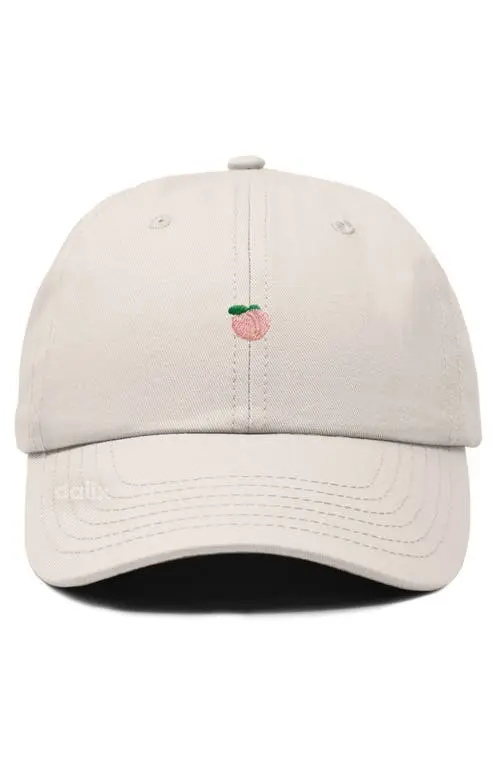 DALIX Lil Peach Dad Cap - Beige