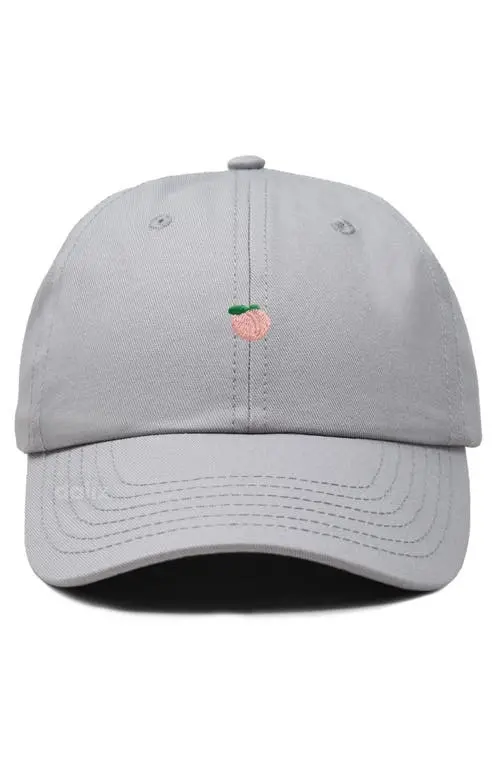 DALIX Lil Peach Dad Cap - Gray