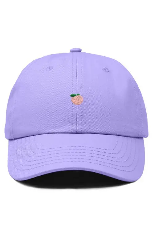 DALIX Lil Peach Dad Cap - Lavender