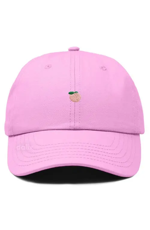 DALIX Lil Peach Dad Cap - Light Pink