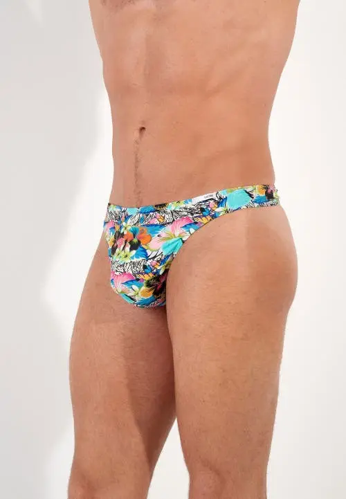 HOM Funky Styles G-string - Orange Print