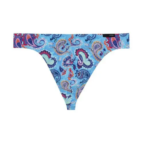 HOM Funky Styles G-string - Turquoise Print