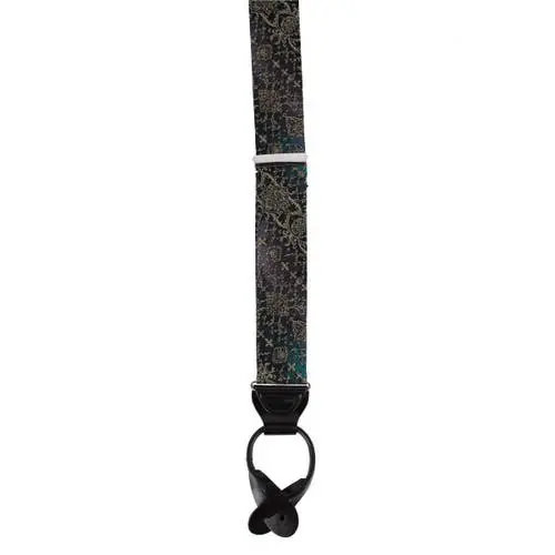 Trafalgar Brocade Silk Button End Novelty Brace - Multiple