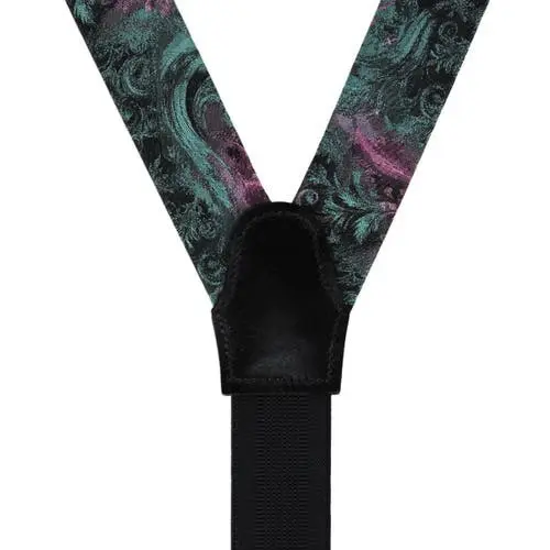 Trafalgar Big And Tall Arcane Storm Button End Novelty Brace - Multiple