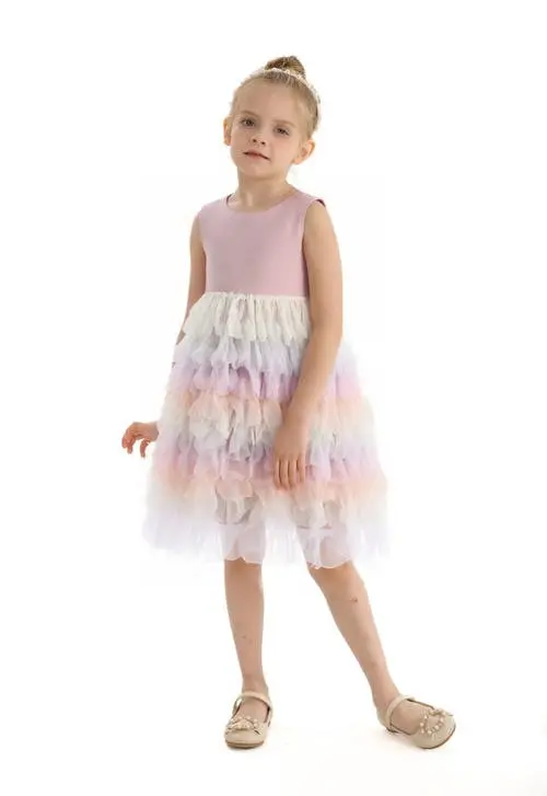 MIMI TUTU Layla Ruffle Dress