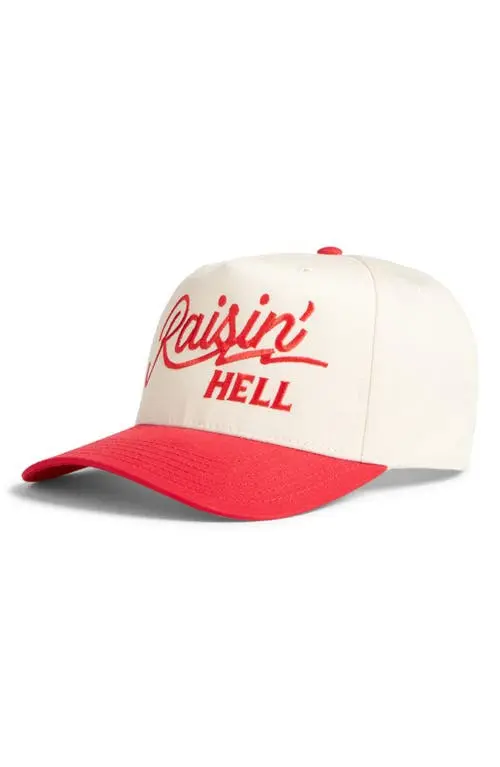 FRIDAY FEELIN’ Baseball Hat - Red Ivory