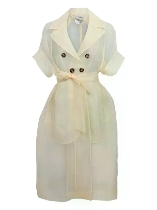 Baum Und Pferdgarten Double-breasted Chiffon Dress