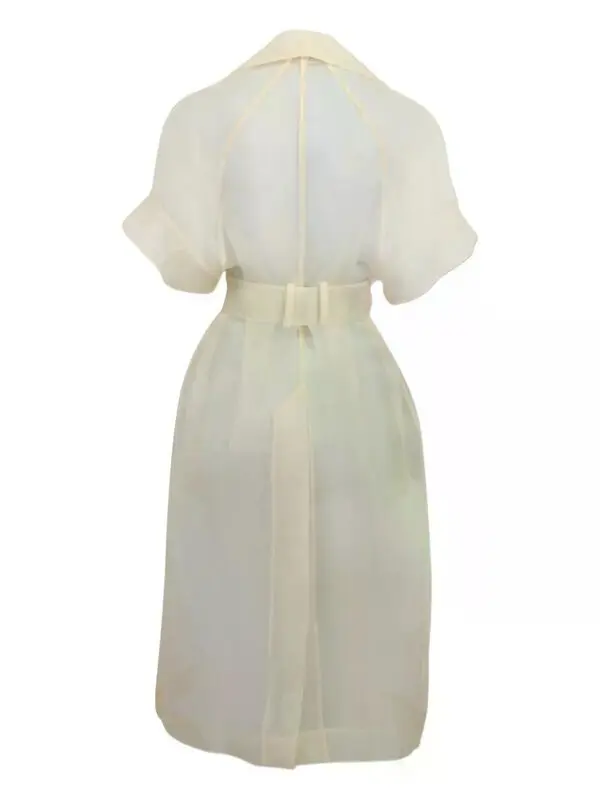 Baum Und Pferdgarten Double-breasted Chiffon Dress