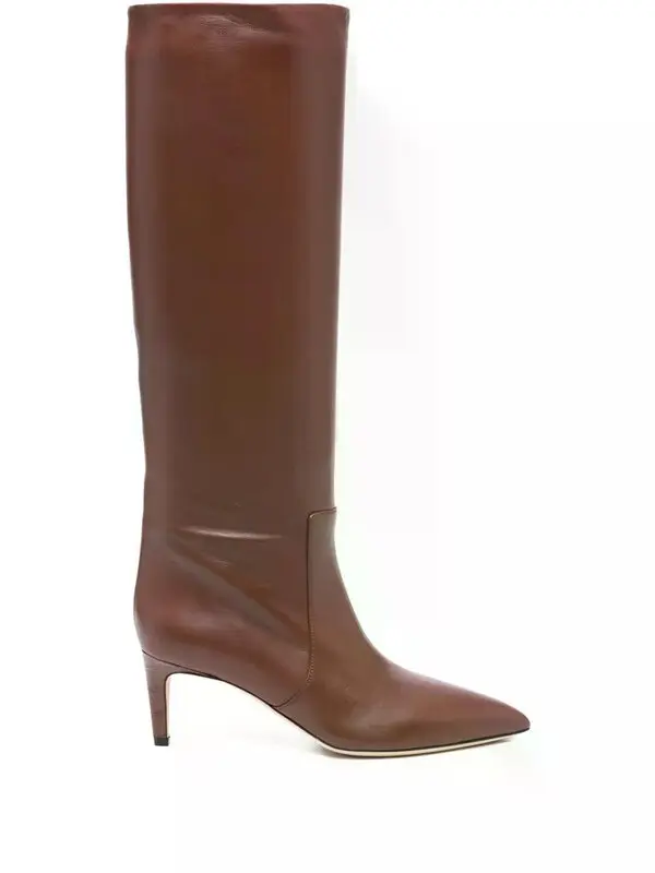 Paris Texas 70mm Leather Knee-high Boots