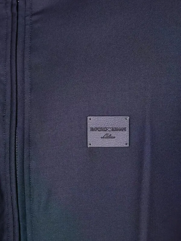 Emporio Armani Logo-detail Long-sleeve Jacket