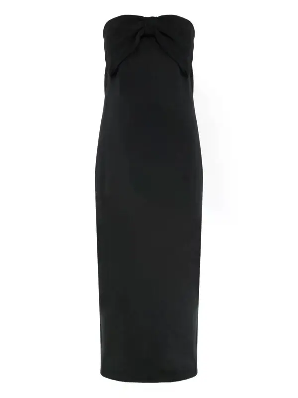Chloé Bow-detailed Midi Dress