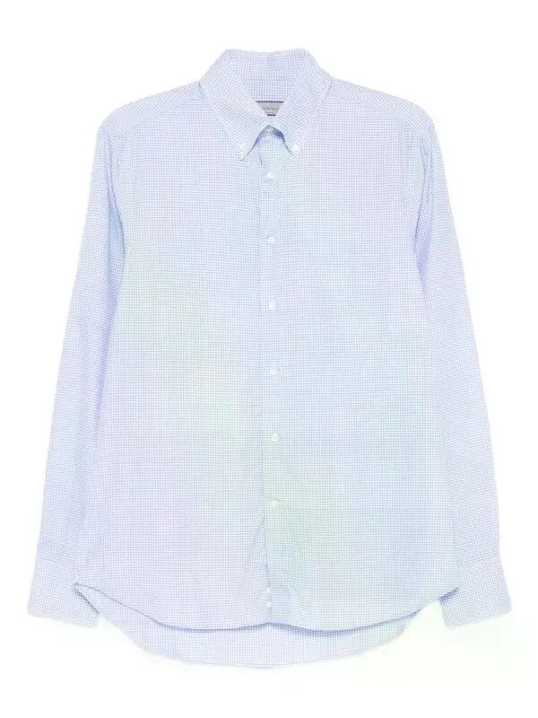 Canali Gingham-check Shirt