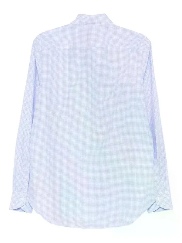 Canali Gingham-check Shirt
