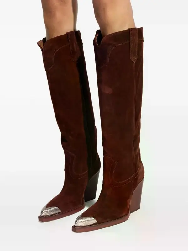 Paris Texas 10mm El Dorado Metallic-toe Boots