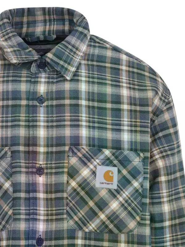 Carhartt Work In Progress Checked Pocketed Shirt - Neutrals