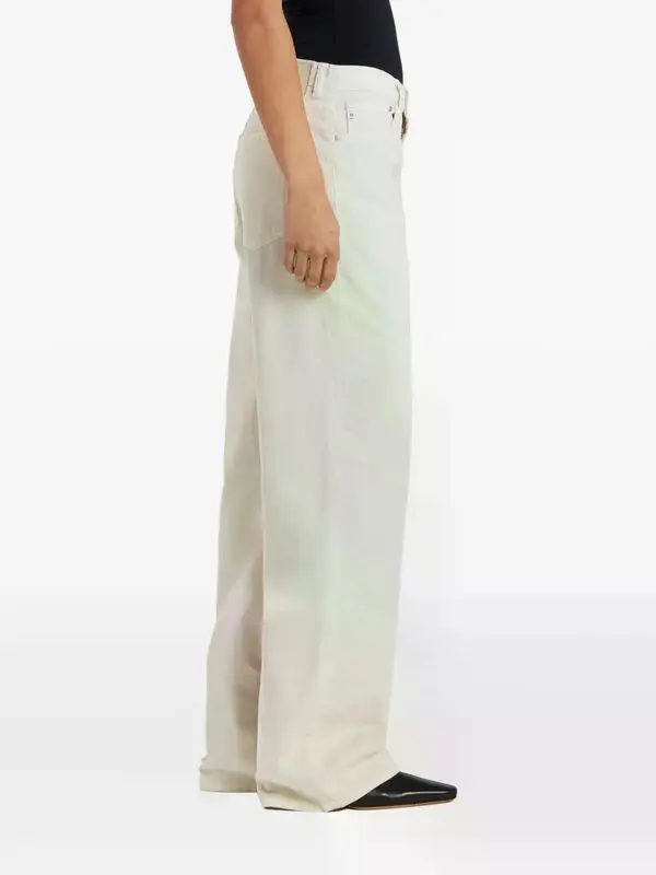 Ag Five-pocket Wide-leg Jeans
