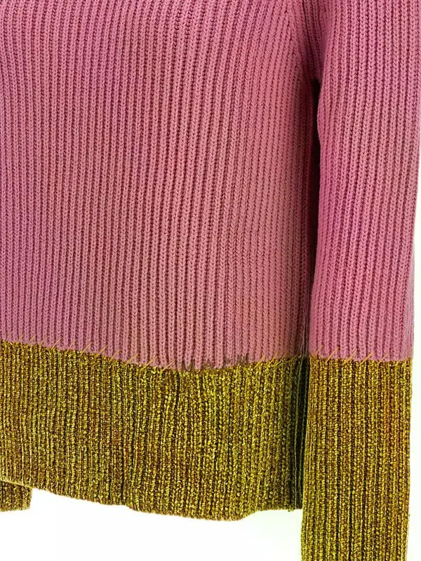 Marni Ribbed Panelled Sweater