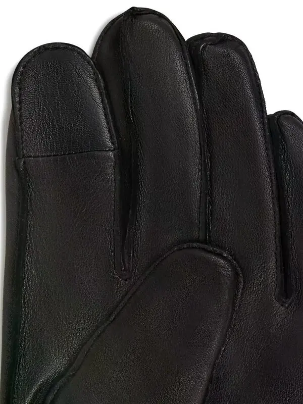 Karl Lagerfeld K/monogram Leather Gloves