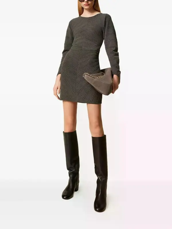 TWINSET Stitch-pattern Knit Dress