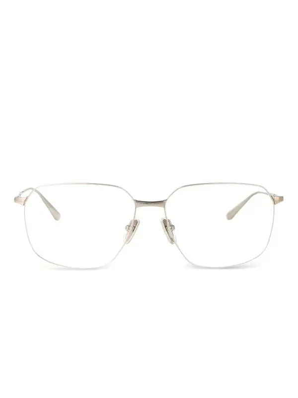 Balenciaga Square Frame Glasses - Silver