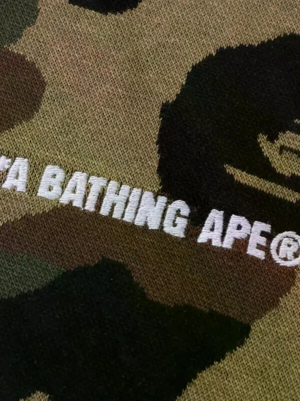A BATHING APE Camouflage-pattern Polo Shirt